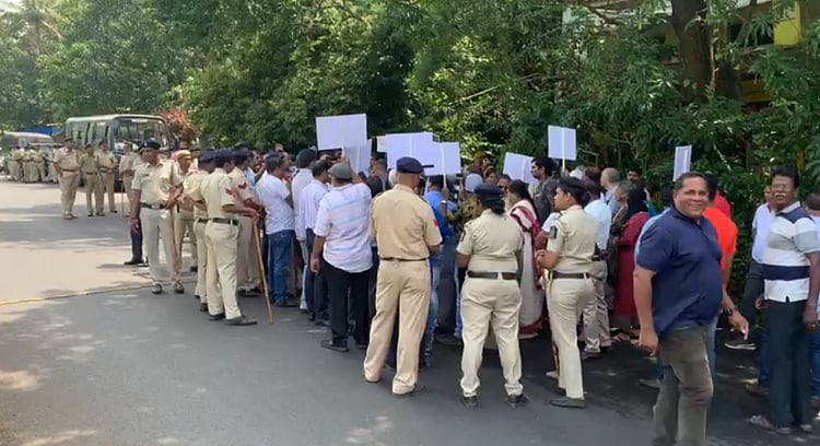 Nuvem MLA Aleixo Sequeira faces wrathful protest