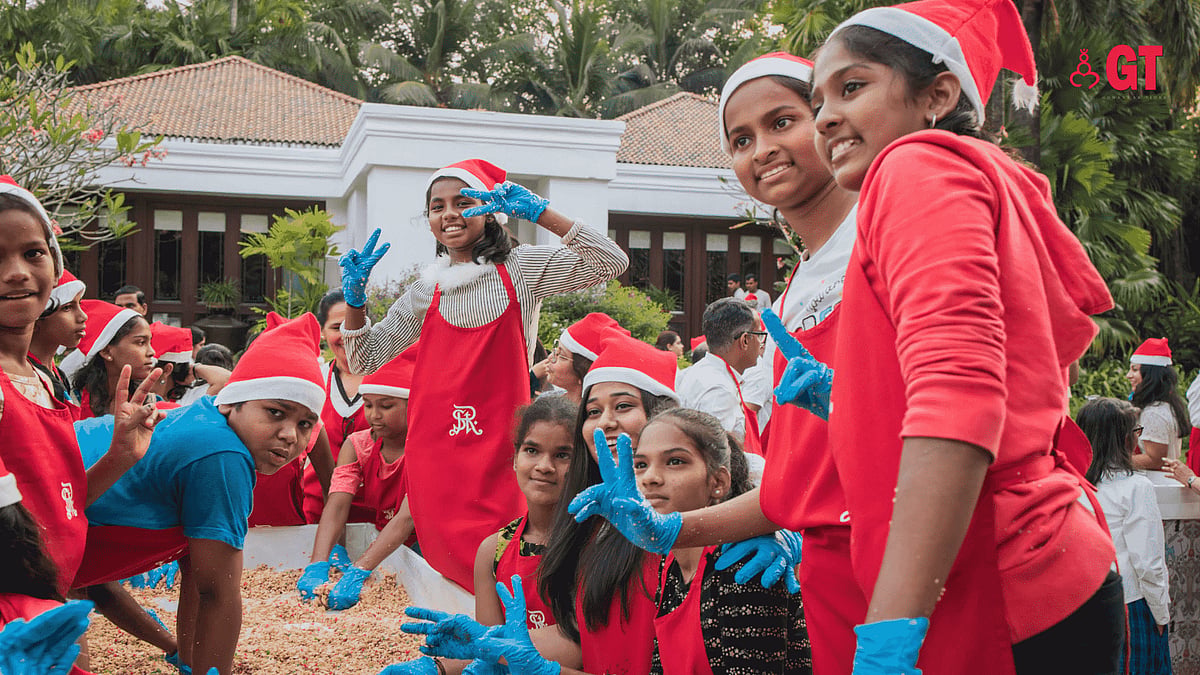 St. Regis Goa Resort shares cake-mixing ceremony with orphanage ...