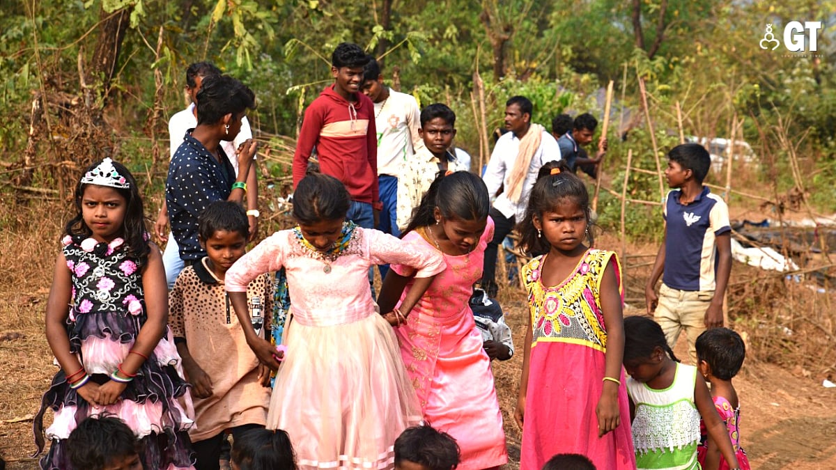 Kathkari tribe children get Christmas celebration in Goa|Gomantak Times