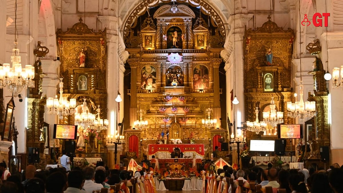 Check out the celebrations of the famous Holy Spirit feast in Margao ...