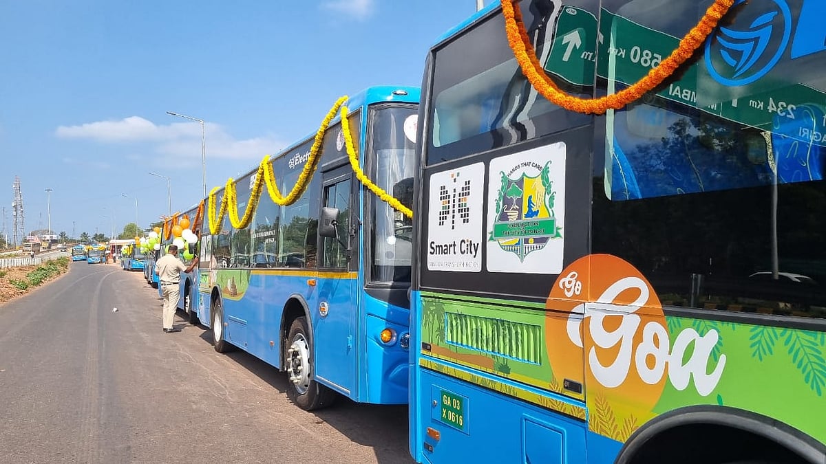 Goa's green initiative gets a small push with 20 new EV buses|Gomantak ...