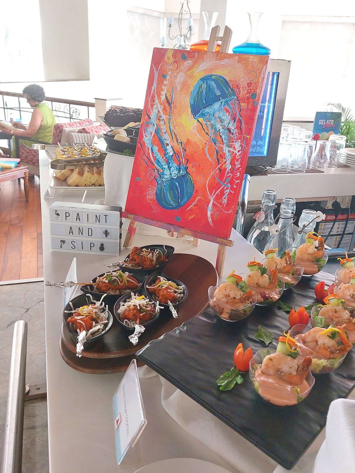 Paint and Sip with Goan artist Miriam Gracias