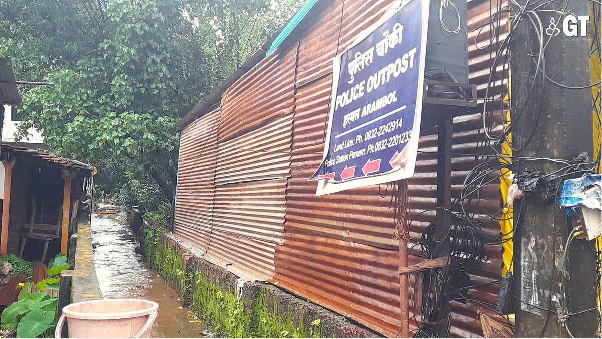 Arambol Police Outpost in deplorable condition|Gomantak Times