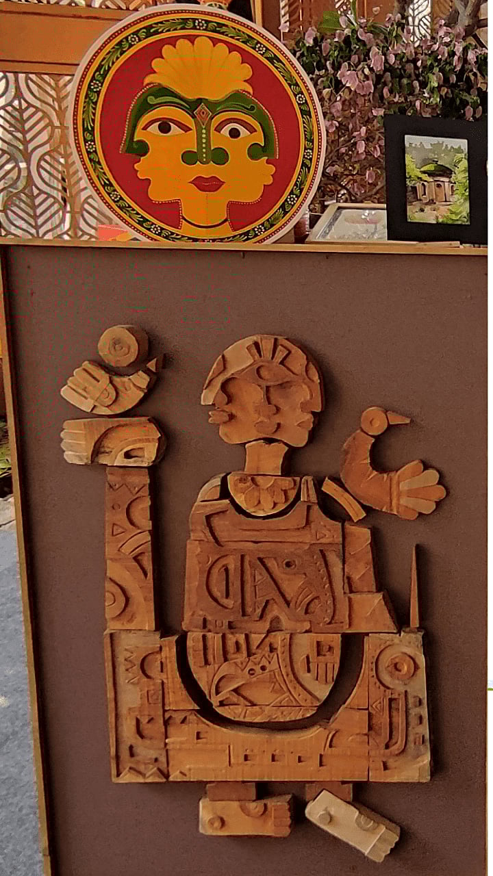 This Goan female artist is creating waves with her works| Gomantak Times