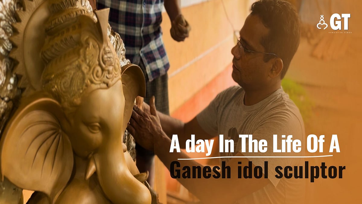 A day in the life of a Goan Ganesh idol maker|Gomantak Times