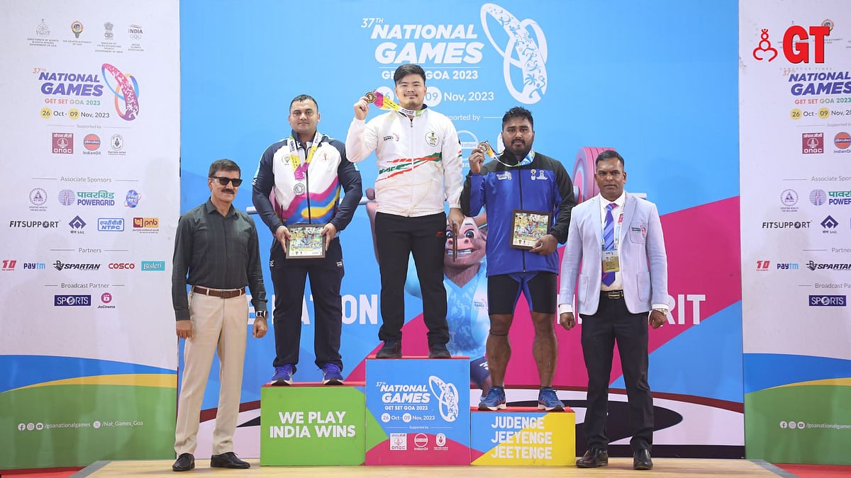 National Games: Shubham Verma lifts a silver for Goa|Gomantak Times