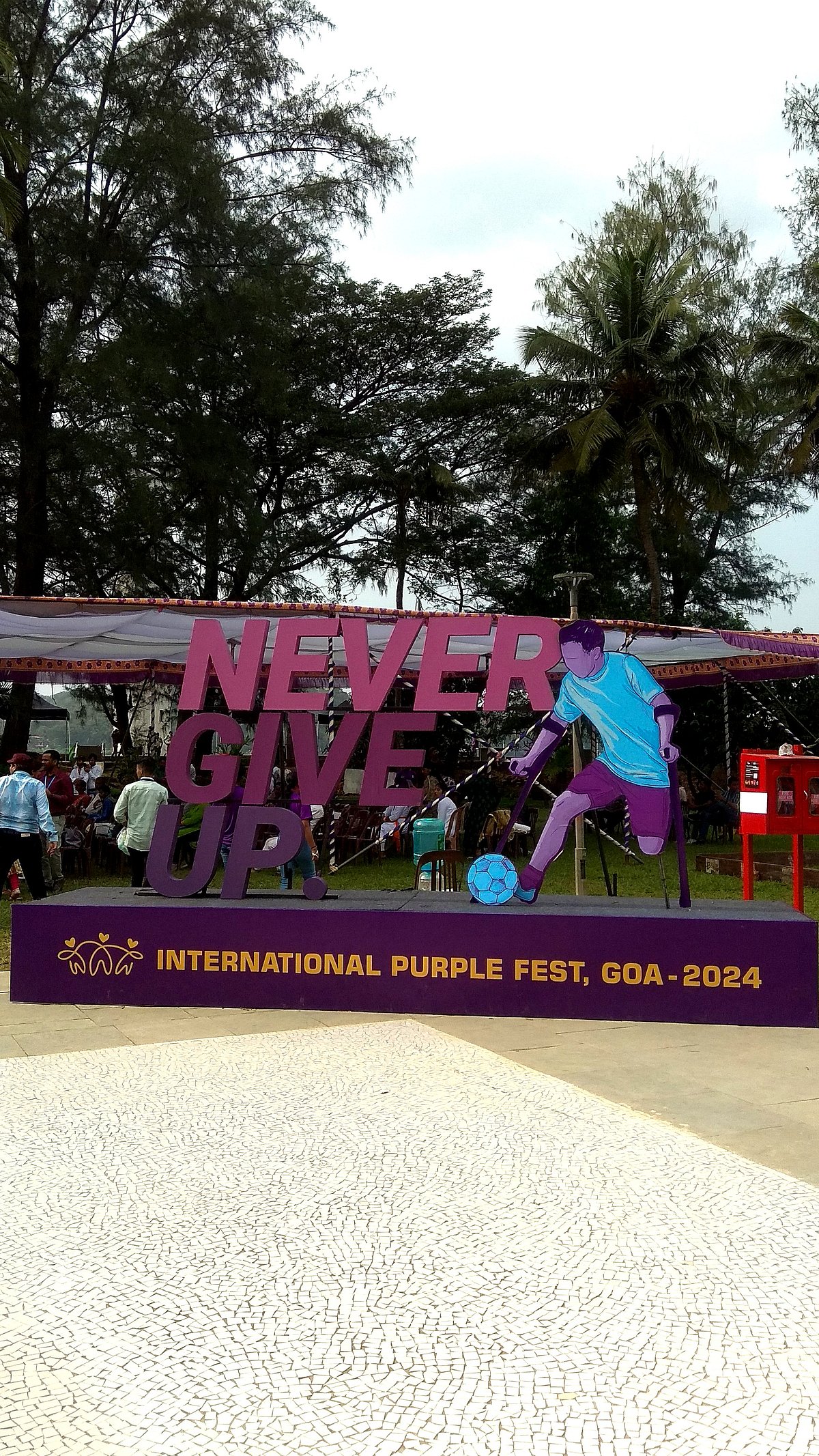 Resilience and creativity on display at Purple Fest Goa 2024| Gomantak ...