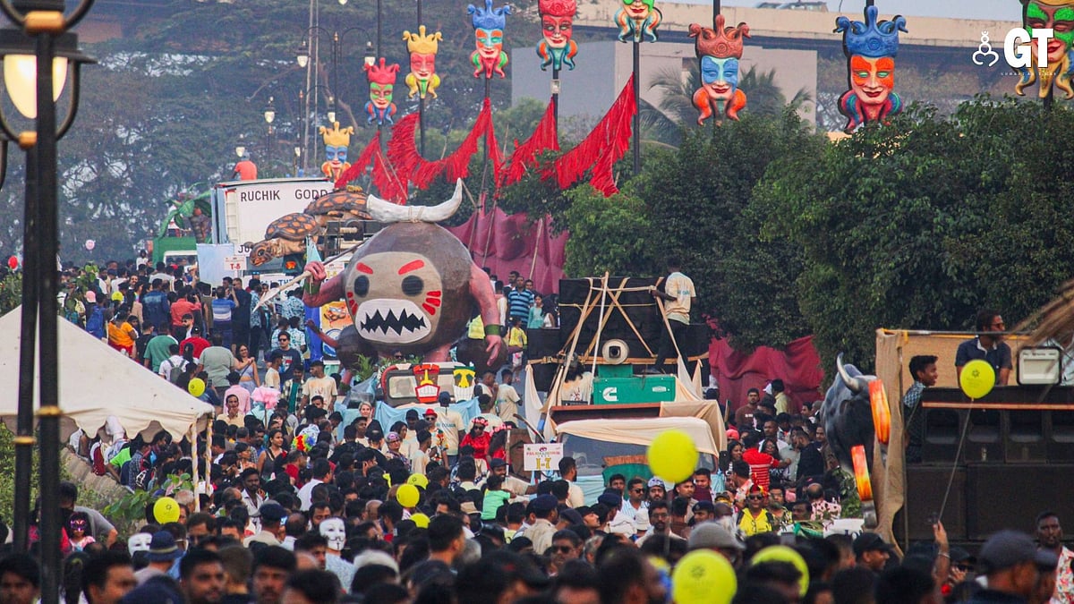 Carnival revelry lights up Panjim's streets|Gomantak Times