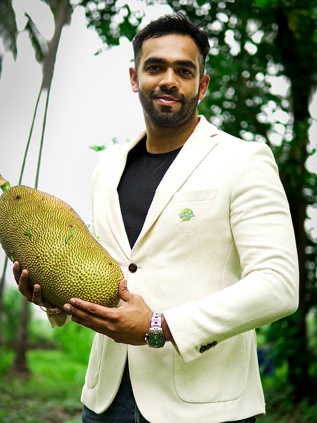 Sairaj hits jackpot with Goan backyard superfood jackfruit| Gomantak Times