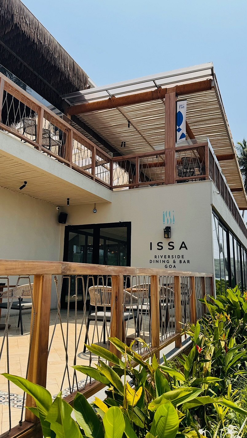 At Issa in Goa's Siolim, food comes with a platter of great views ...