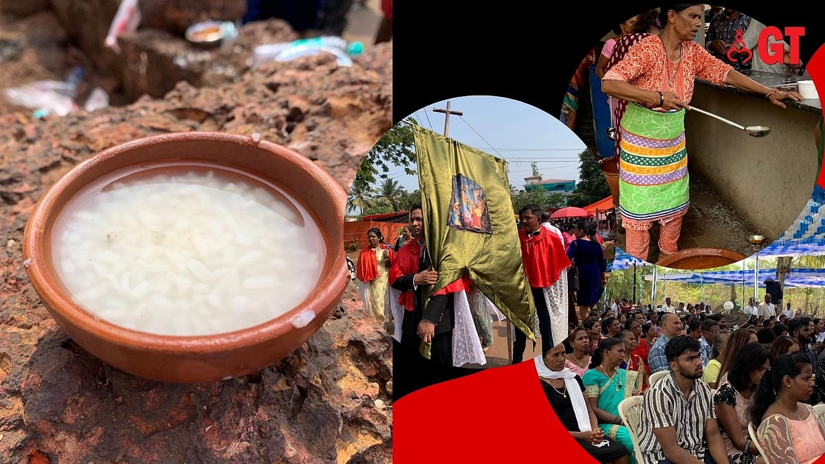 A simple rice gruel at this Goan feast fosters sense of community ...