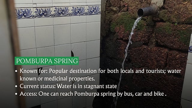 Rejuvenate yourself at Goa’s many springs |Gomantak Times