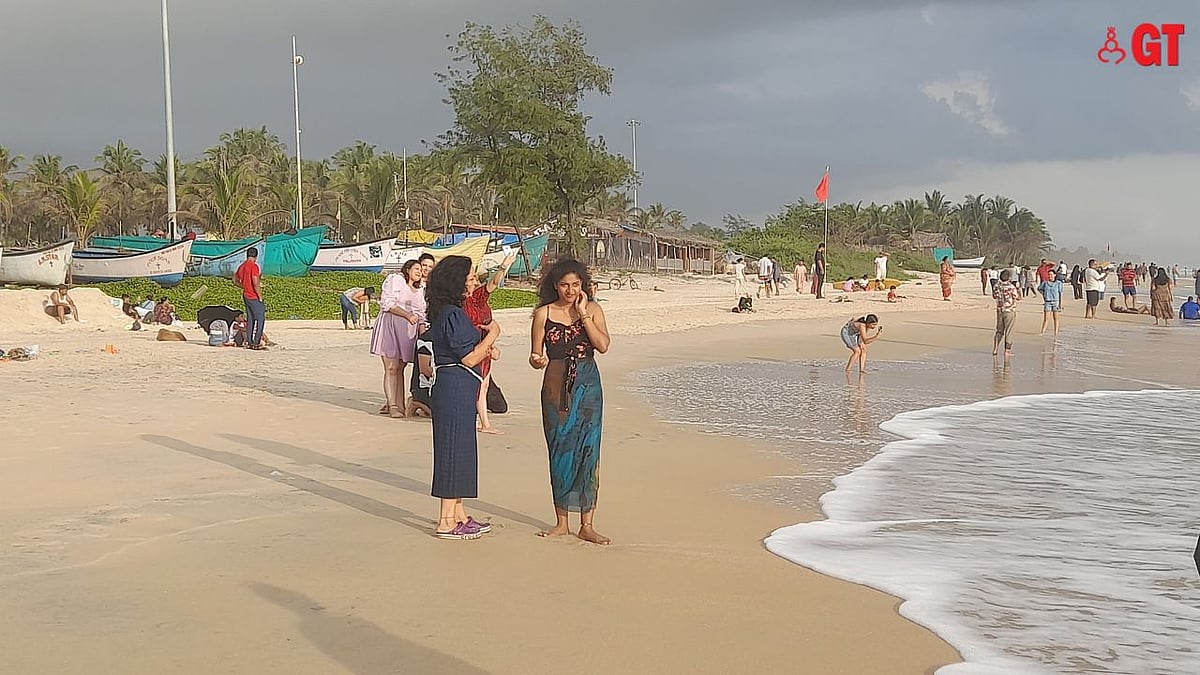 In Goa, it's raining tourists this monsoon | Gomantak Times