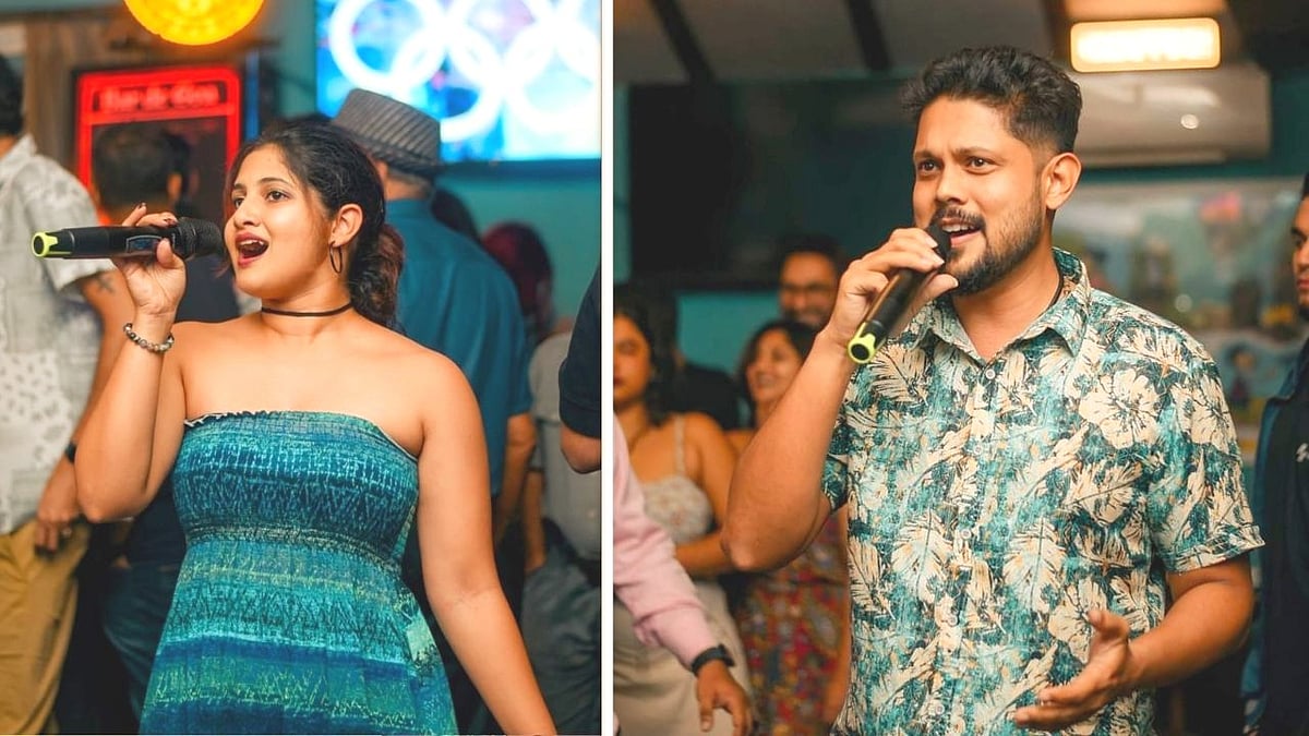 Join the excitement at the finals of this karaoke contest in Goa ...