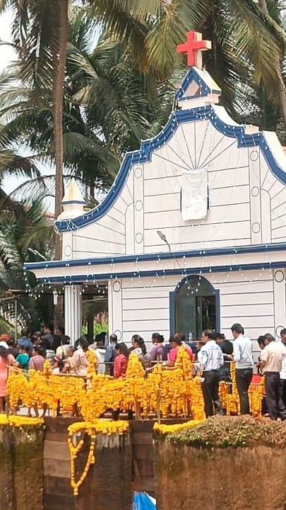 This miraculous Handi Khuris at Maina in Curtorim celebrated its feast ...