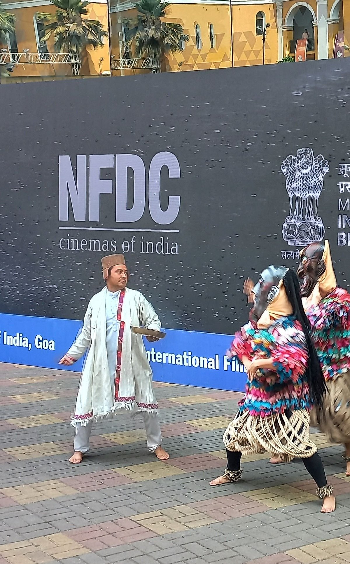 On the sidelines of 55th IFFI in Goa | Gomantak Times