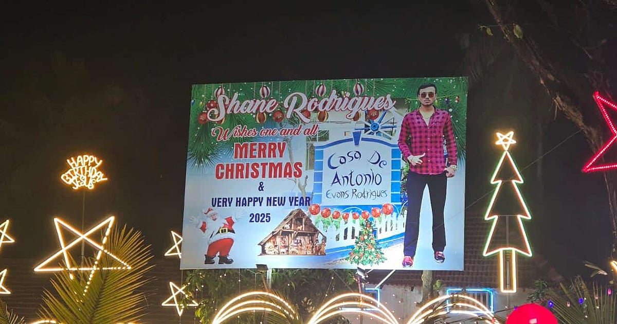 Why Casa de Antonio lights up every Christmas in Goa| Gomantak Times