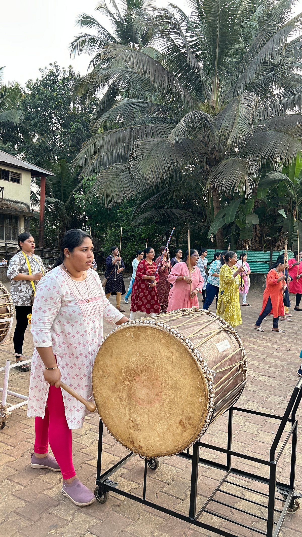 This Shigmo get ready to see women taking the lead in the floats ...