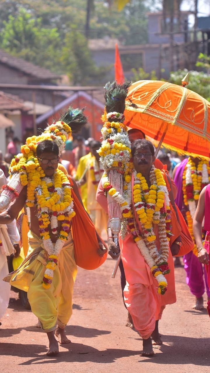 Goa's Amona celebrates a unique festival of flowers | Gomantak Times