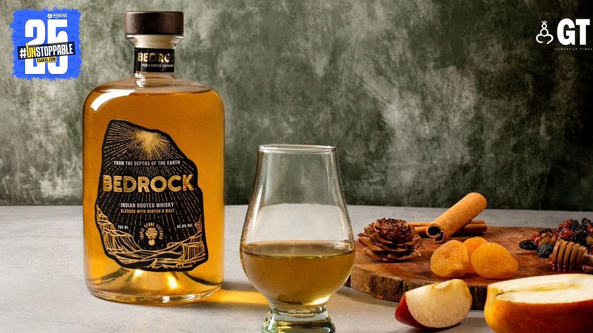 Goa gets first and exclusive taste of Bedrock whiskey | Gomantak Times