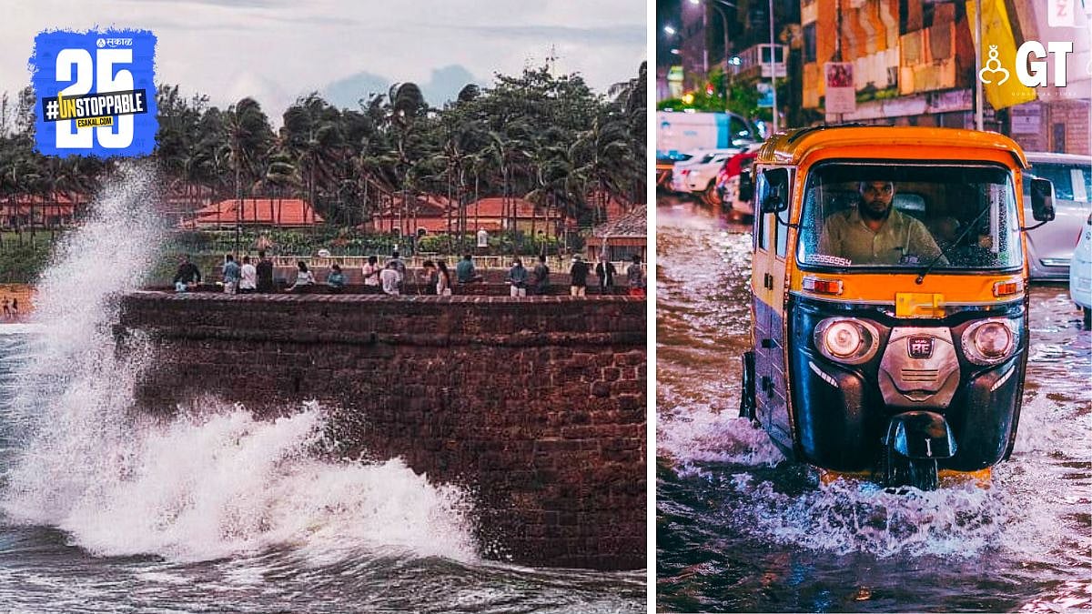 Dealing with the fury of the rain gods in Goa | Gomantak Times
