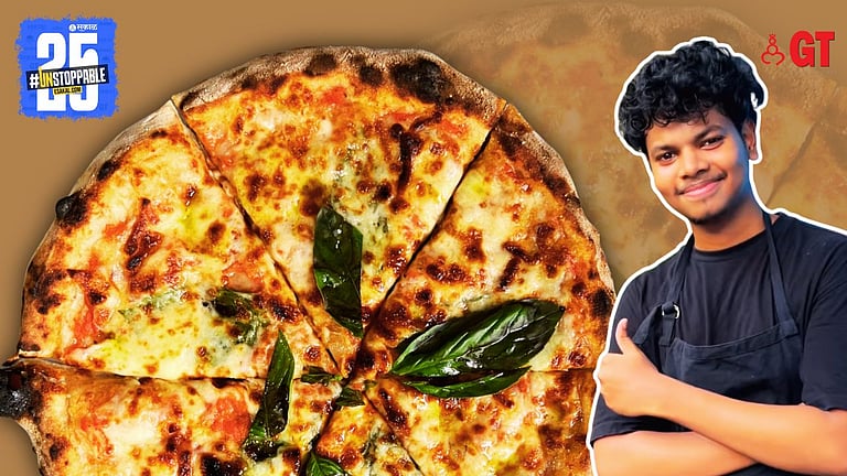 19-year-old serves up hot pizza in Goa’s Varca | Gomantak Times
