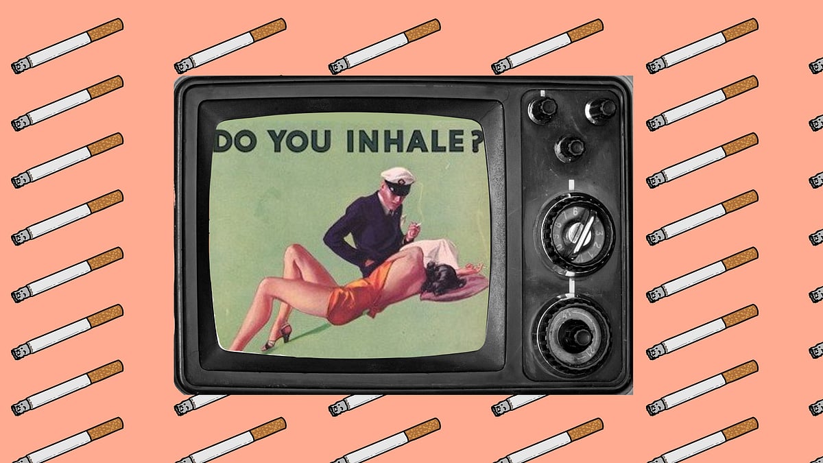 For decades, smoking was subtly being promoted to us...now, people are ...