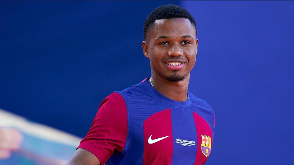 Everton take notice as Ansu Fati transfer twist emerges at Barcelona