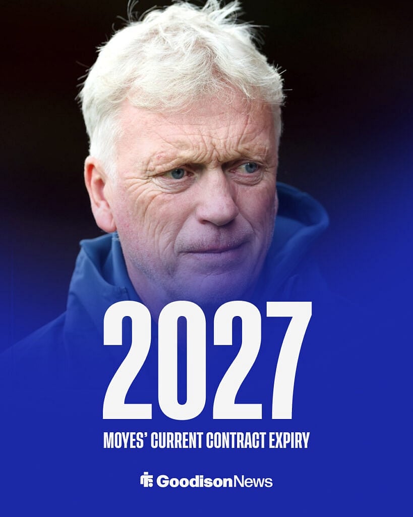 David Moyes contract latest: Everything Everton fans need to know as ...