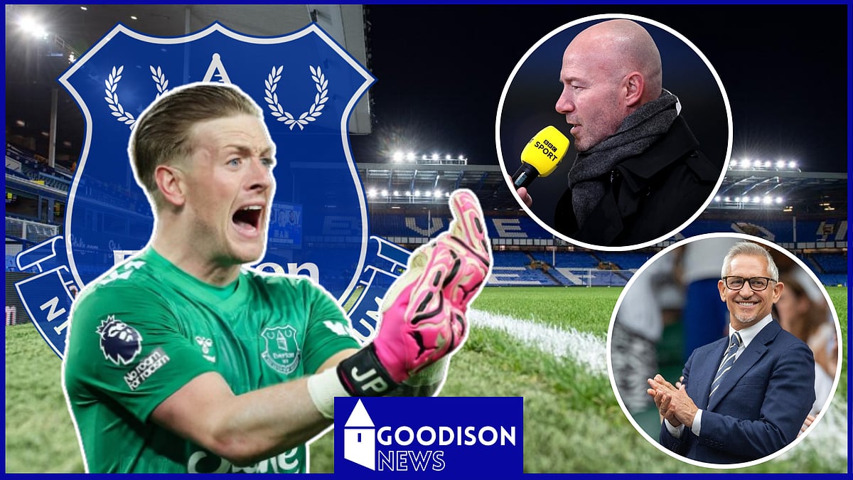 Lineker & Shearer agree on Everton ace Pickford in TOTS verdict
