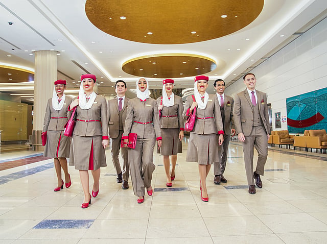 Emirates unveils stylish new uniforms for premium and VIP passengers ...
