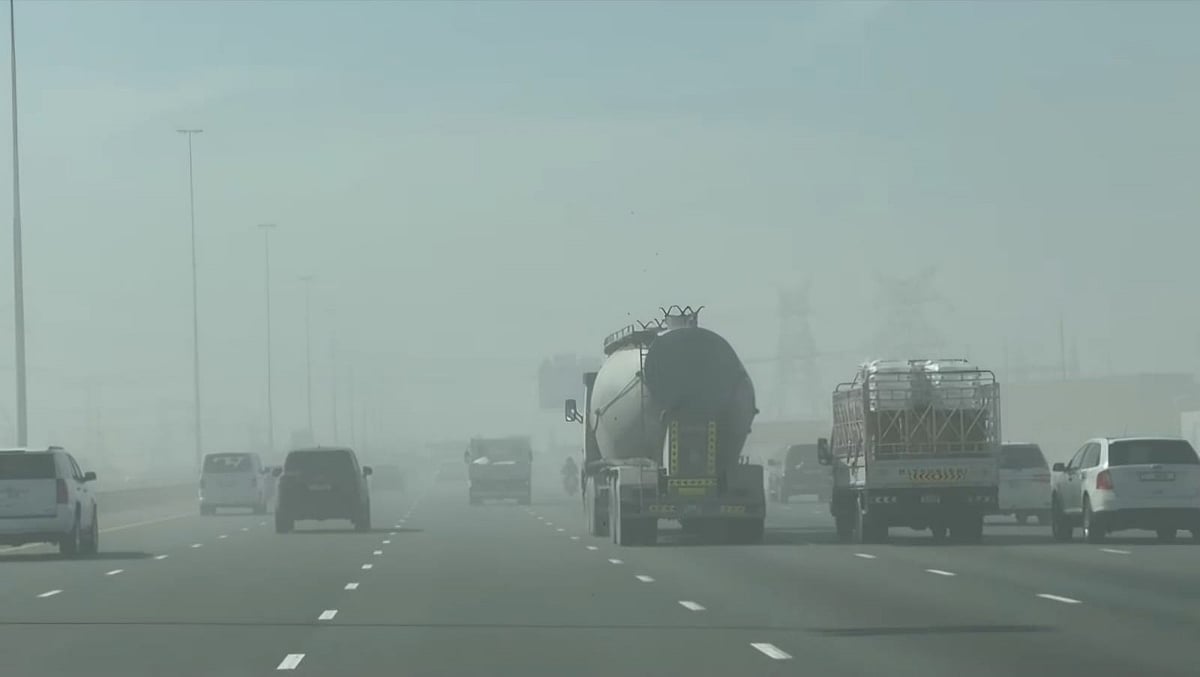 Dusty skies and strong winds to sweep across UAE, NCM issues alerts
