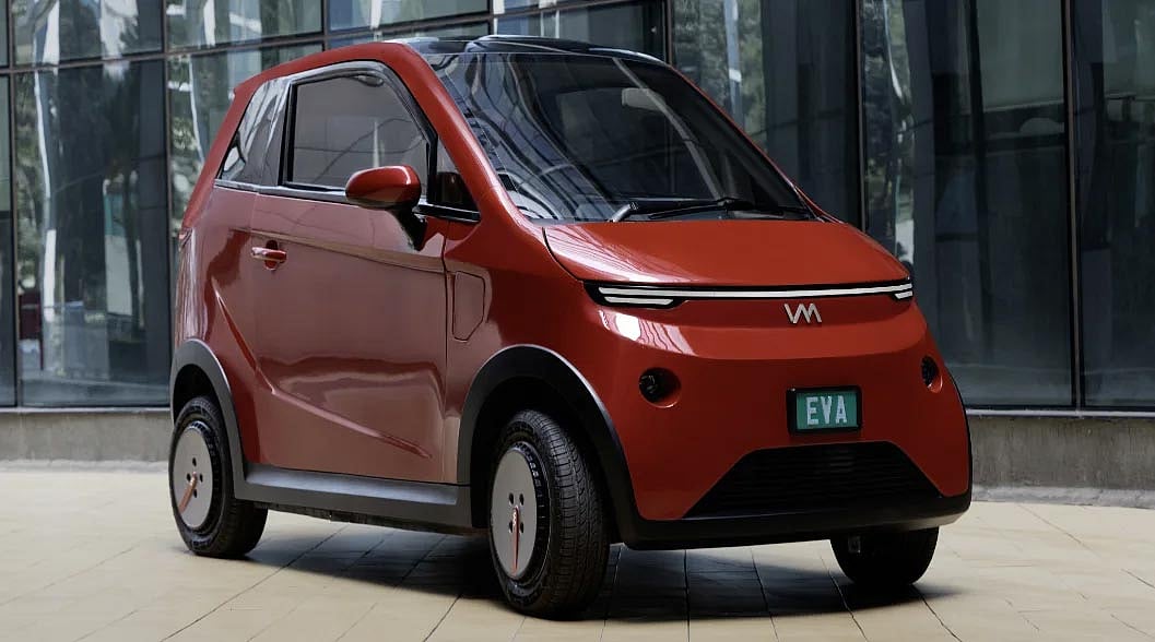 Meet EVA, India’s first solar-powered car and it costs only Dh14,000