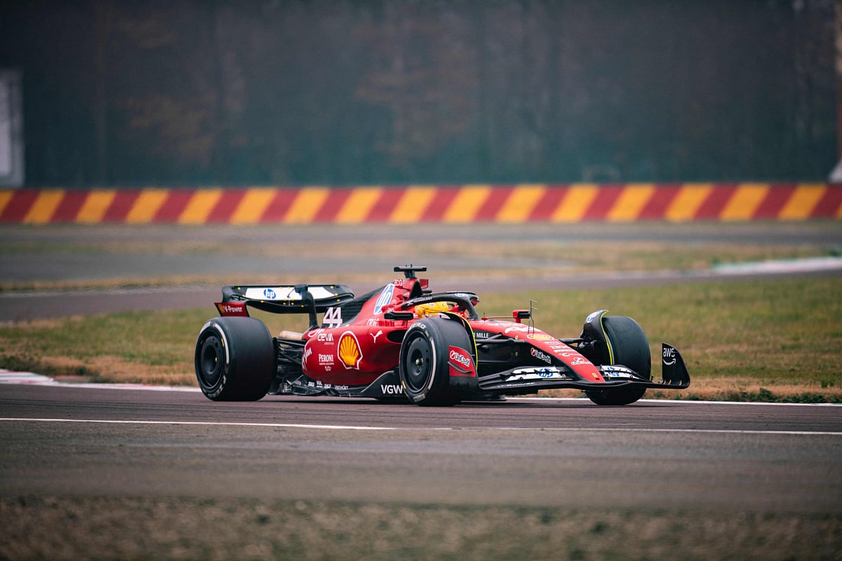 Lewis Hamilton crashes during testing in Barcelona