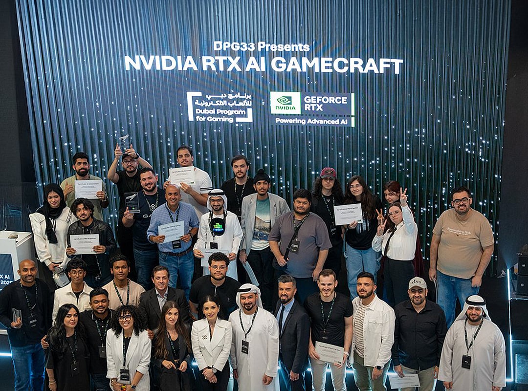 Nvidia GeForce Middle East and Dubai Program for Gaming 2033 celebrate ...