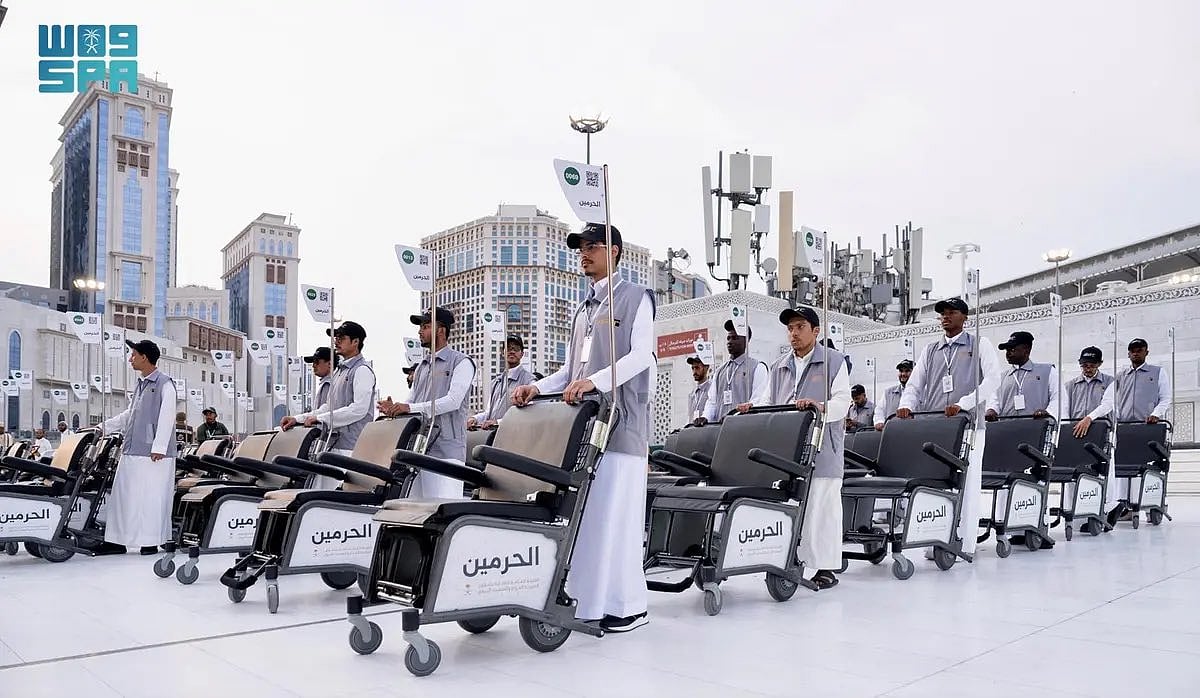 Saudi Arabia: Grand Mosque doubles electric carts to 400 for Ramadan