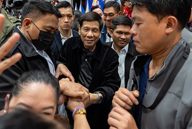 Duterte says he’s ready to go to prison amid talk of ICC arrest