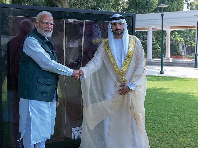 Watch: What Sheikh Hamdan gifted to Indian PM Modi and ministers