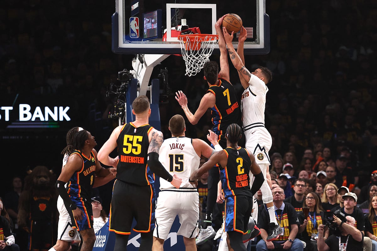 Denver Nuggets stun Oklahoma City Thunder in Game 1 of best-of-seven series