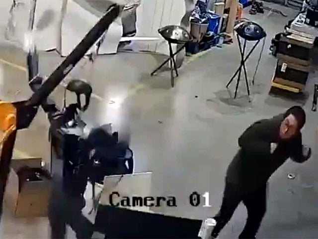 Viral video shows robot ‘attacking’ worker in China