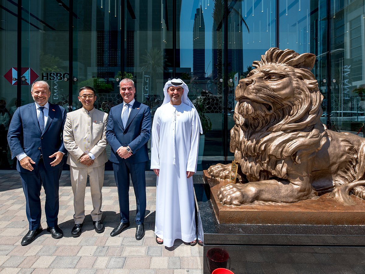 HSBC brings iconic lions to the UAE, reaffirming the bank’s long-term commitment to the country ...