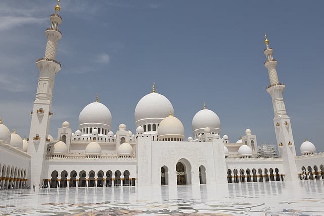 A look inside the Sheikh Zayed Grand Mosque before Donald Trump’s visit ...