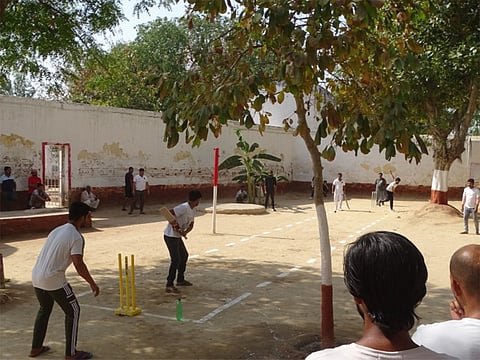 A cricket Premier League inside India’s Mathura Jail
