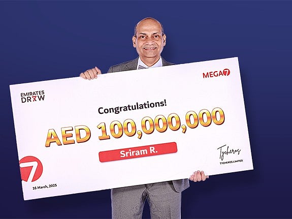 Emirates Draw: How does the Dh100 million winner Sriram Rajagopalan get ...