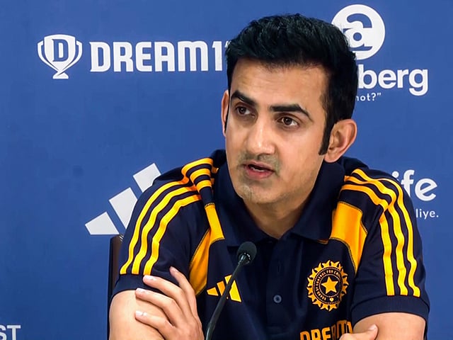 India head coach Gautam Gambhir returns home from England for family ...