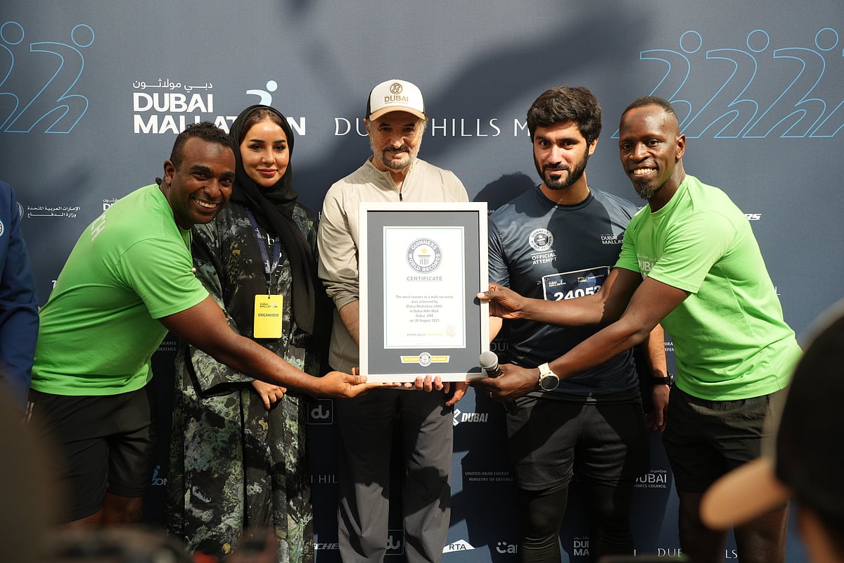 Dubai Mallathon draws 40,000 participants, sets Guinness World Record