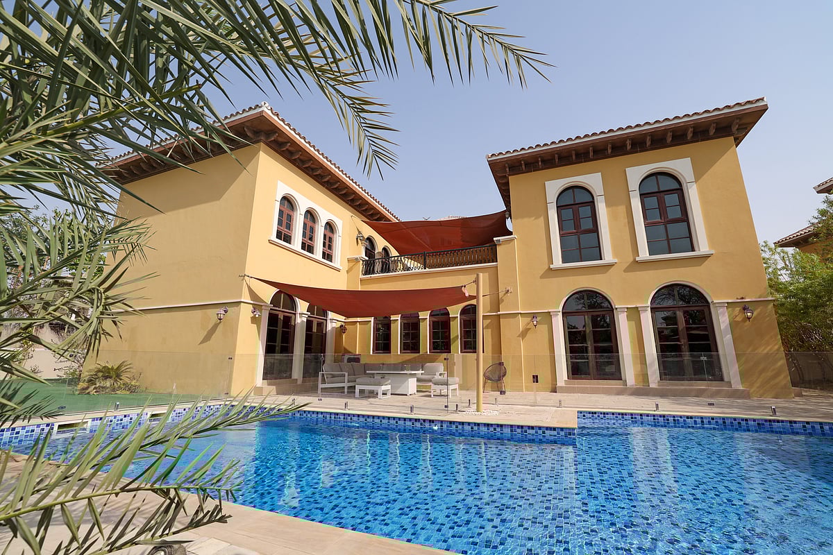 Inside Dubai’s behemoth villa: Football-ground gardens, private classroom and sparkling Bentley