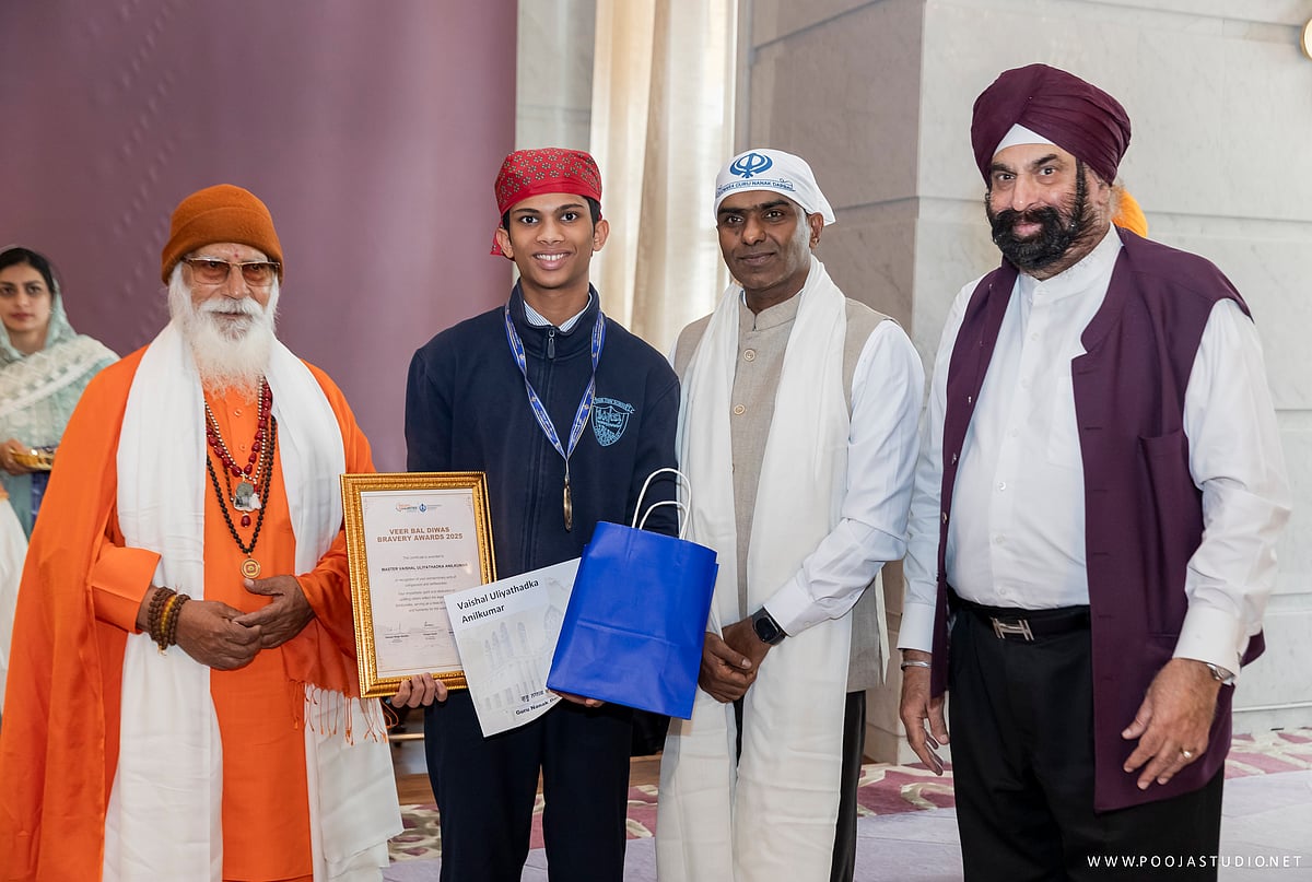 Veer Bal Diwas Bravery Awards celebrated at Guru Nanak Darbar Gurudwara ...