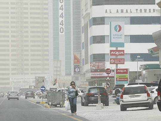 UAE weather alert: Dust storms and rough seas expected today