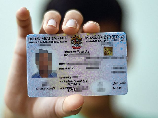 UAE: 7 things to know about the new Emirates ID card registration form